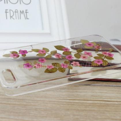 Small Flowers Pressed Flower Iphone 6 Case Real Flower Iphone 6 Plus ...
