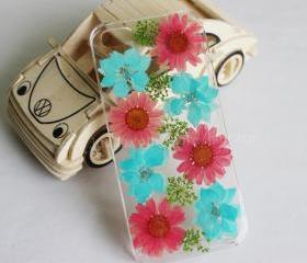 Pressed Flower Iphone 6 Case, Iphone 6 Plus Case, Real Flower Iphone 5s ...