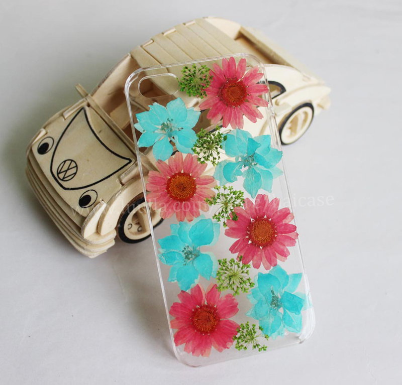 Pressed Flower Iphone 6 Case, Iphone 6 Plus Case, Real Flower Iphone 5s ...